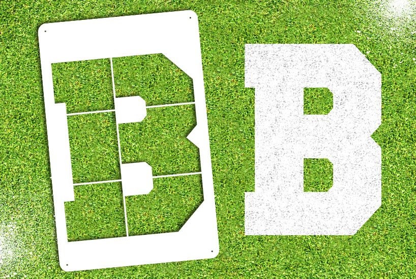 Letter B Stencil - Etsy