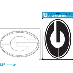 GEORGIA “G” – MINI STENCIL - Etsy