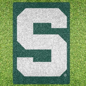 Michigan State "s" – Lawn Stencil Including Paint - Etsy