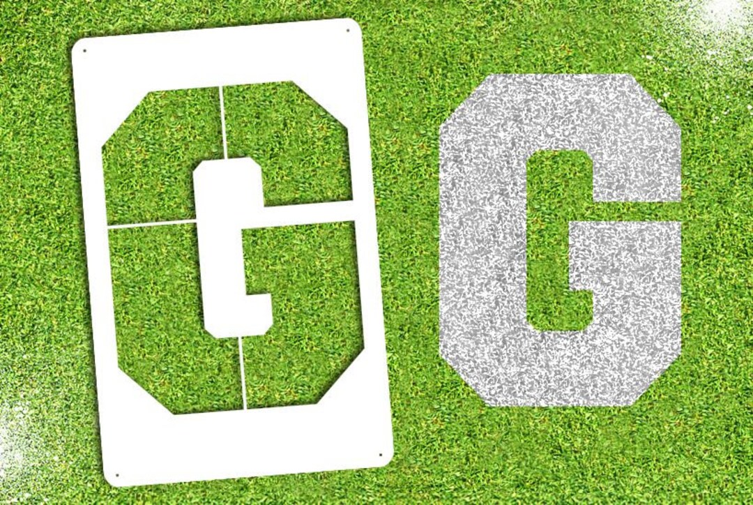 Letter G Stencil - Etsy