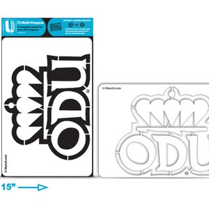 Old Dominion Stencil - ODU Crown - Multipurpose - Etsy