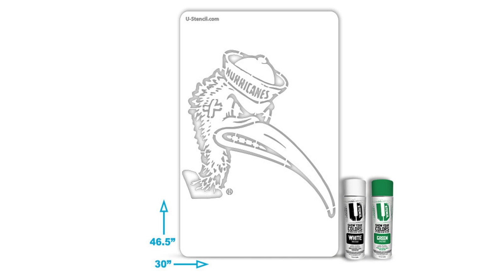 MIAMI SEBASTIAN Stencil Kit the Tailgater | Etsy