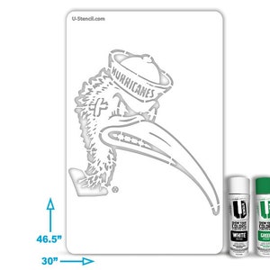 MIAMI SEBASTIAN Stencil Kit – the Tailgater - Etsy