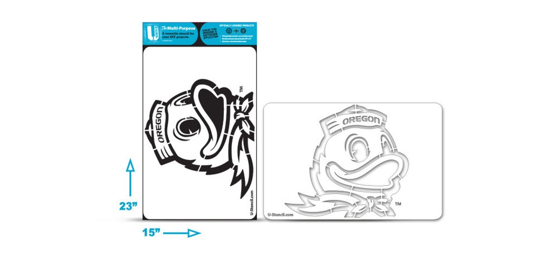 Oregon Duck – Multi-purpose Stencil - Etsy