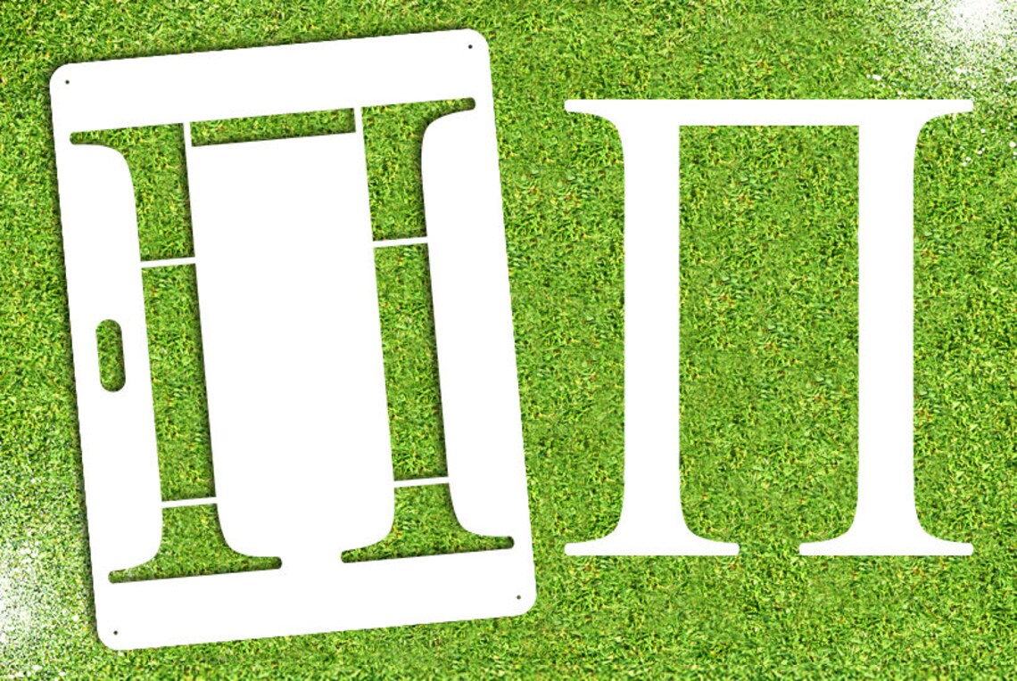 GREEK ALPHABET PI - Etsy