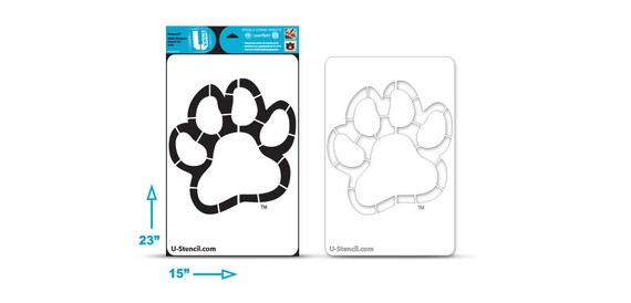 Fresno State Paw Multi-purpose Stencil | Etsy