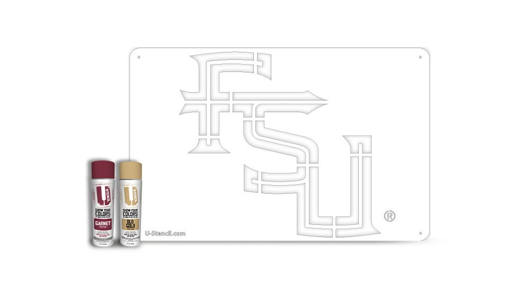 FLORIDA STATE FSU Stencil Kit – the Tailgater - Etsy