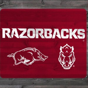 ARKANSAS “RAZORBACKS” – Tailgater Stencil Kit - Etsy