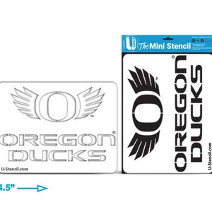 Oregon Ducks – MINI STENCIL - Etsy