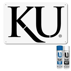 KANSAS “KU” – Tailgater Stencil Kit - Etsy