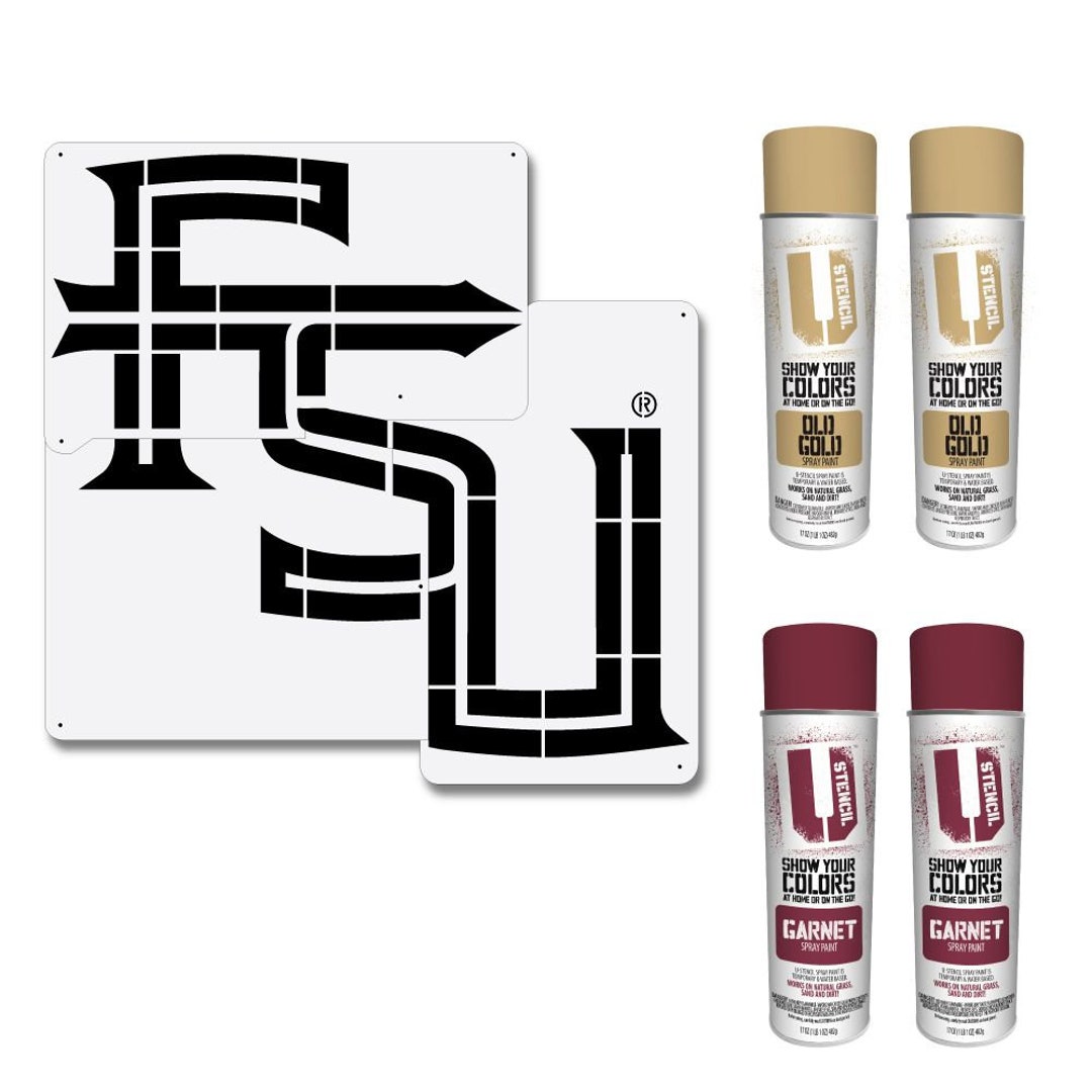 Florida State FSU Original Lawn Stencil Kit - Etsy