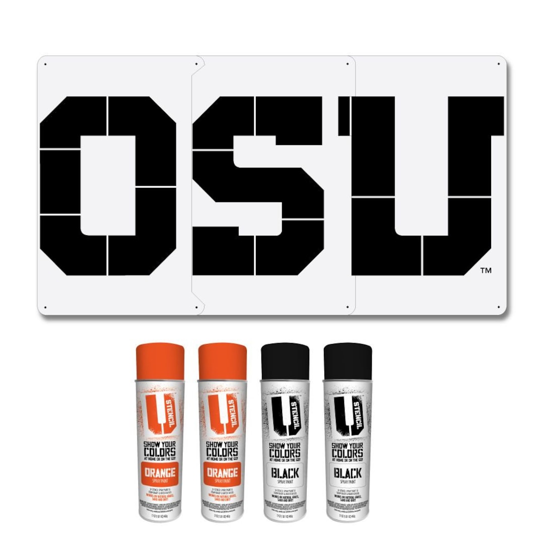 Oregon State OSU Stencil Kit - Etsy