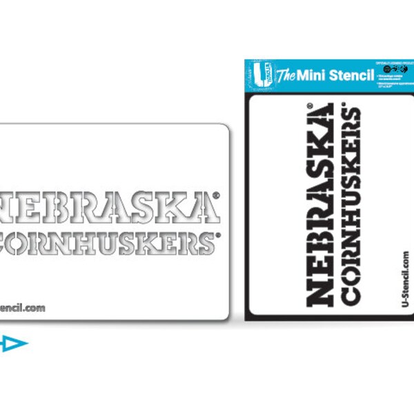 Nebraska Husker Stencil - Etsy