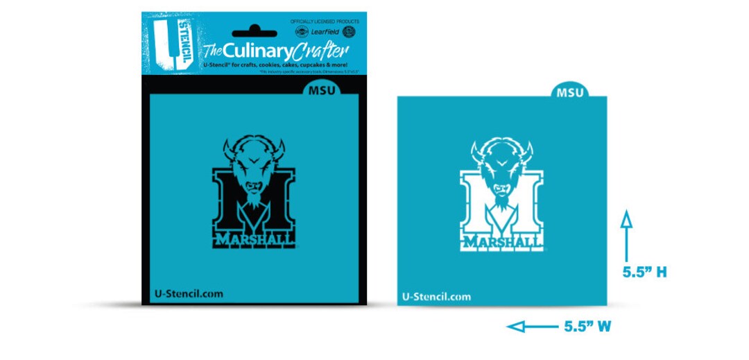 Marshall University Marco Stencil – Culinary Crafter (discontinued) - Etsy