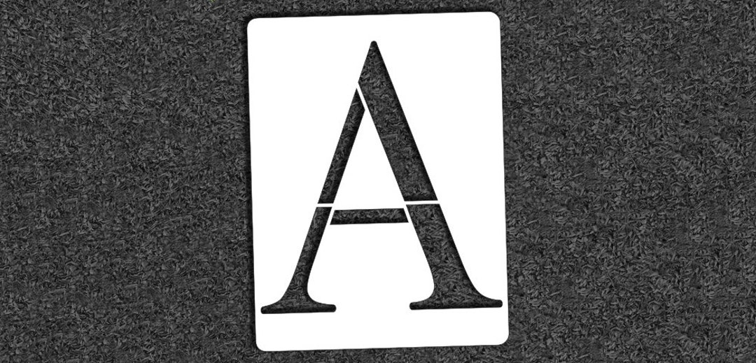 Greek Alphabet – ALPHA – MINI STENCIL - Etsy