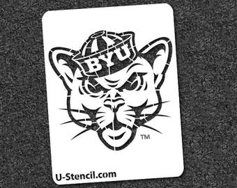 College stencil | Etsy