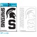 Michigan State Stencil Multi-purpose Stencil - Etsy