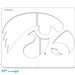 Colorado State Ram Mini Stencil - Etsy