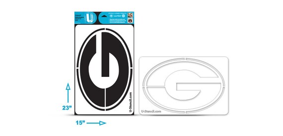 Georgia G Multi-purpose Stencil | Etsy