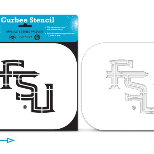 Florida State University FSU Curbee Stencil | Etsy