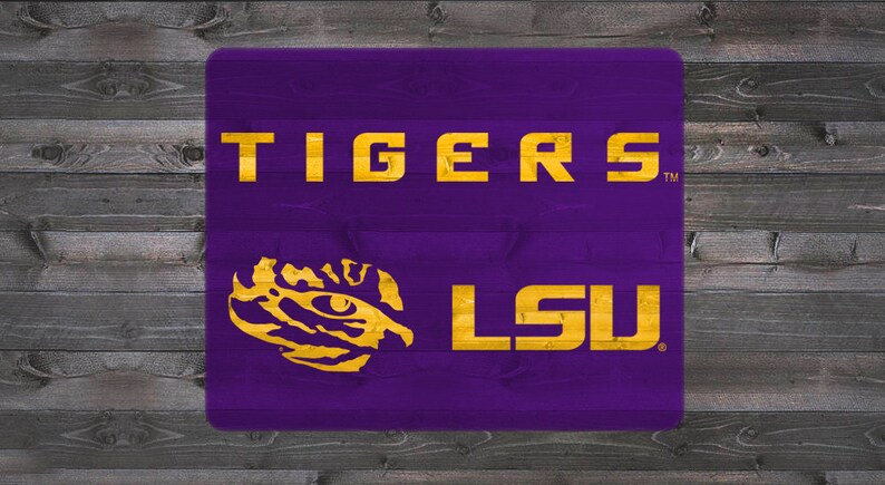 LSU TIGERS Tailgater Stencil Kit - Etsy