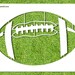 FOOTBALL STENCIL - Etsy