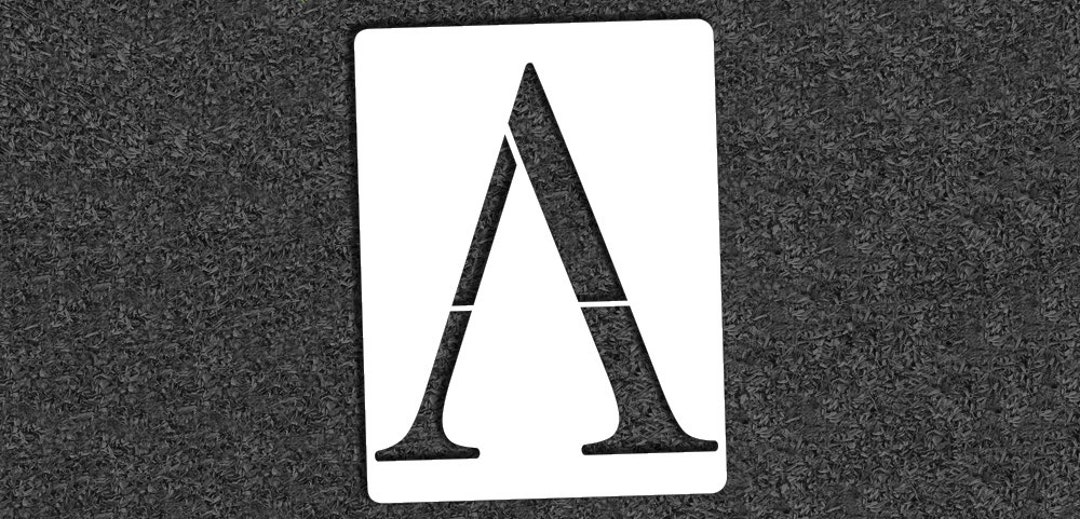 Greek Alphabet – LAMBDA – MINI STENCIL - Etsy