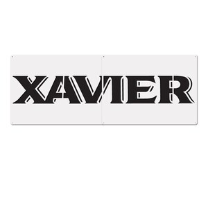 Xavier University – Lawn Stencil Only - Etsy