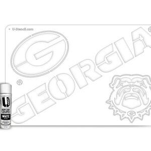 UNIVERSITY OF GEORGIA Stencil Kit – the Tailgater - Etsy