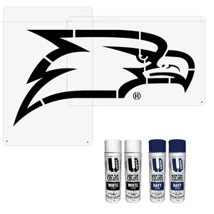 Georgia Southern Eagle Stencil - Lawn Stencil Kit - Etsy