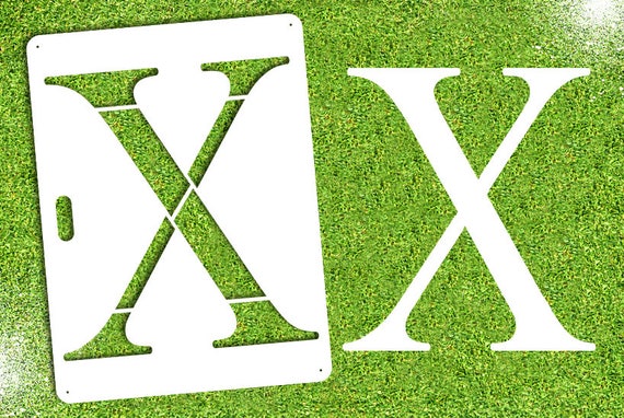 GREEK ALPHABET CHI | Etsy