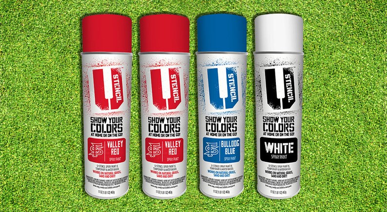 Fresno State Paw Lawn Stencil Including Paint - Etsy