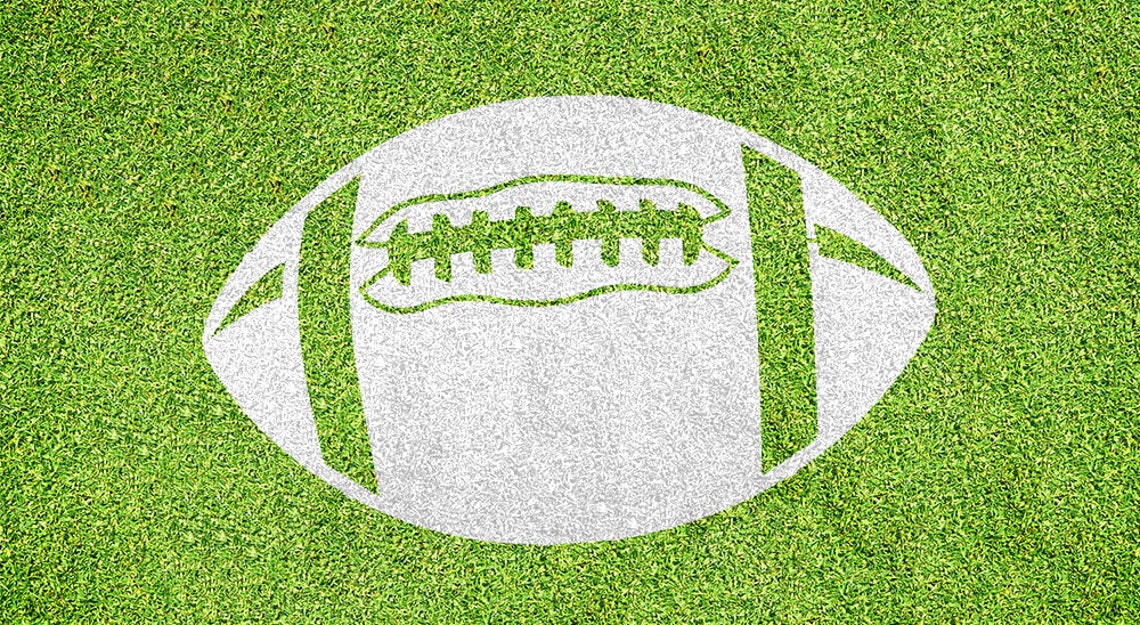 FOOTBALL STENCIL - Etsy