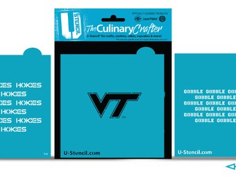 Virginia Tech Cookie | Etsy