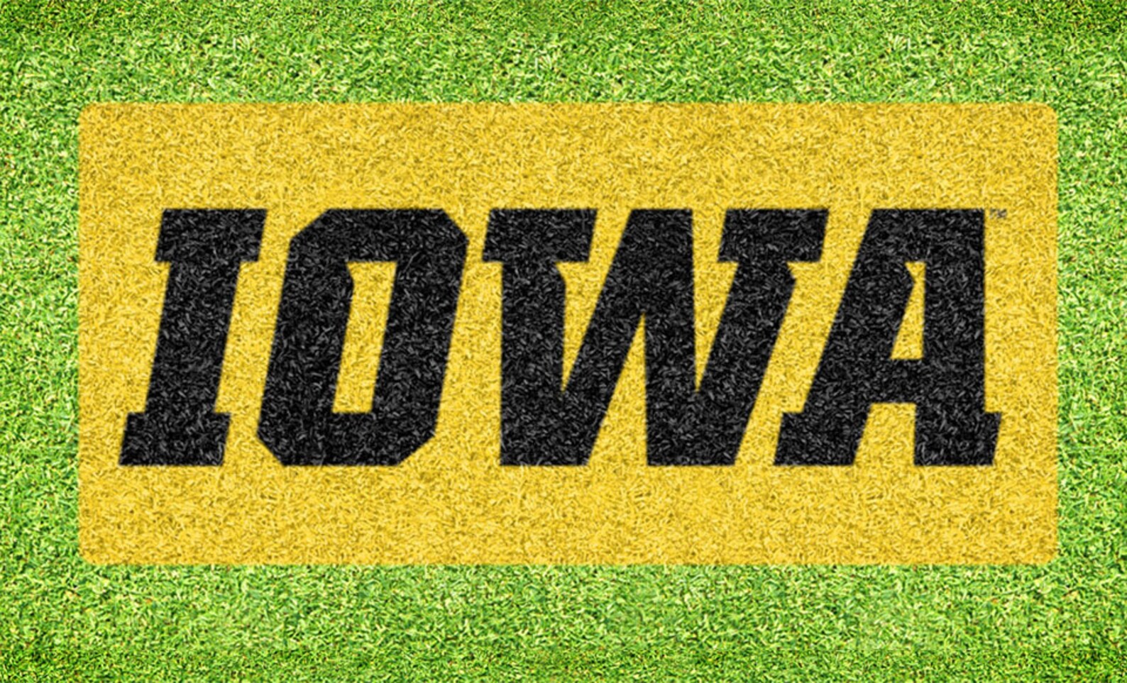 IOWA Lettering Lawn Stencil Including Paint - Etsy