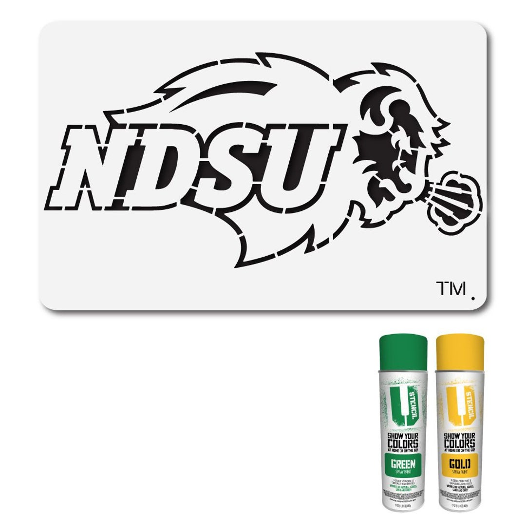 NORTH DAKOTA STATE Bison – Tailgater Stencil Kit - Etsy