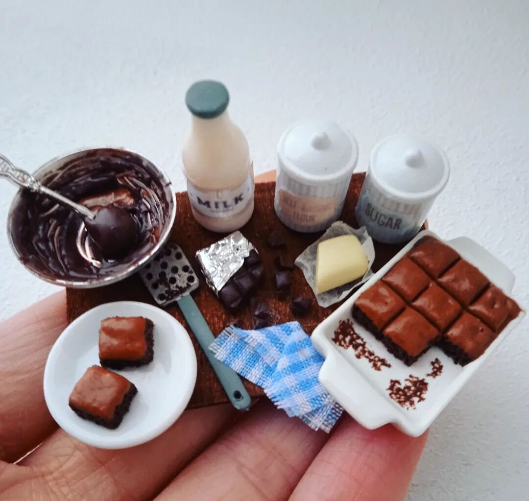 Dollhouse, Dollhouse Food, Food for Dollhouse, Doll Food, Miniature ...