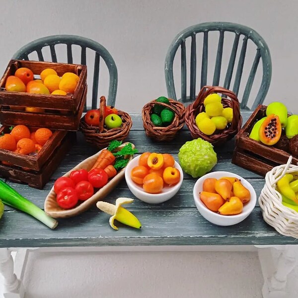 Miniature Vegetables - Etsy