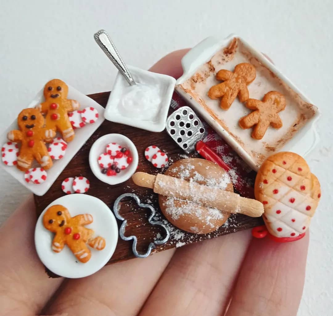 Miniature Cookies, Miniatures, Dollhouse Miniatures, Dollhouse, Doll ...
