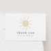 Thank You Card Template Sun Thank You Note Sunshine Thank You Card ...