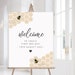 Bee Welcome Sign Template 1st Beeday Welcome Sign Bee Themed - Etsy