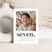 7th Birthday Boy, Invitation Template, Seven Invitation, 7th Birthday ...