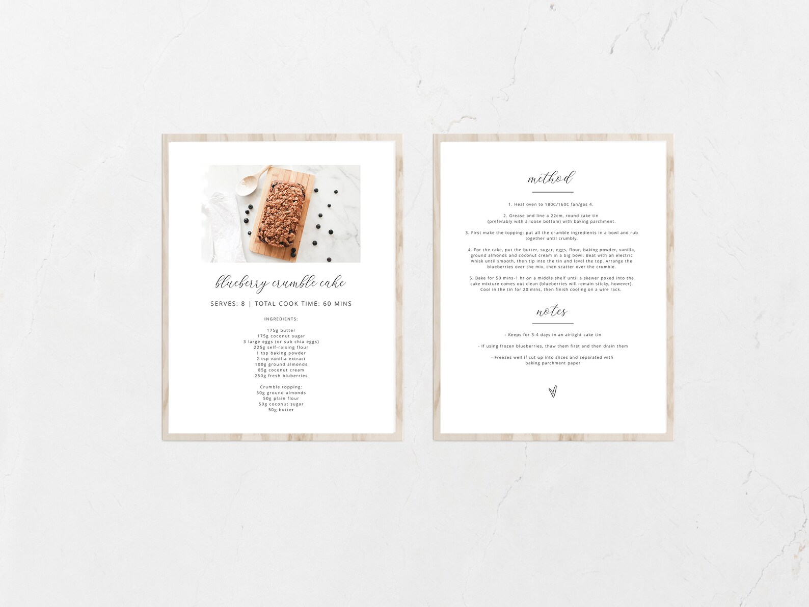 Editable Recipe Binder Template Printable Recipe Organizer - Etsy