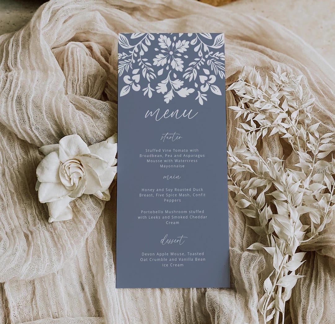 Cielito Lindo Menu Template, Mexican Baby Shower Boy, Menu Template ...