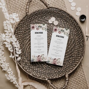 Bear Menu Template, Beary First Birthday, Teddy Bears Picnic Menu, 1st ...