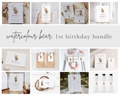 EDITABLE Bottle Label Water Labels Corjl Template. - Etsy Canada