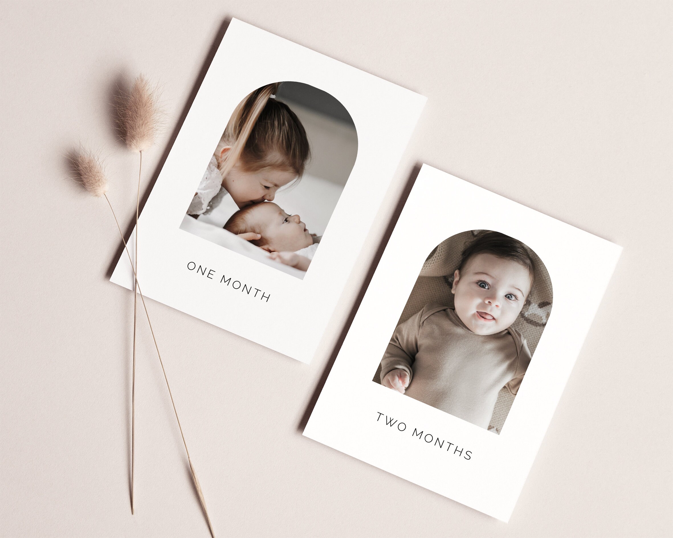 Editable Baby's First Year Photos | Printable 1st Birthday Banner ...
