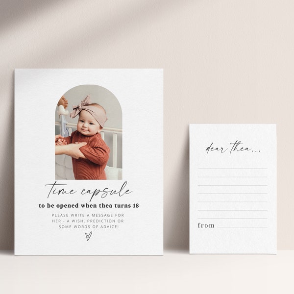 1st Birthday Time Capsule Box - Etsy