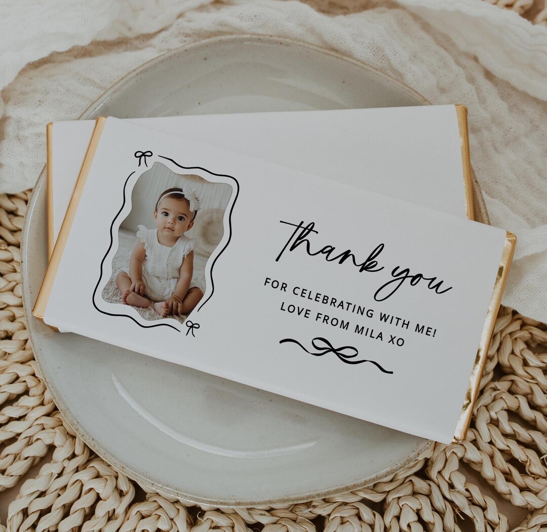 Bow Chocolate Bar Wrapper Template, Coquette Bow, Candy Bar Wrapper ...