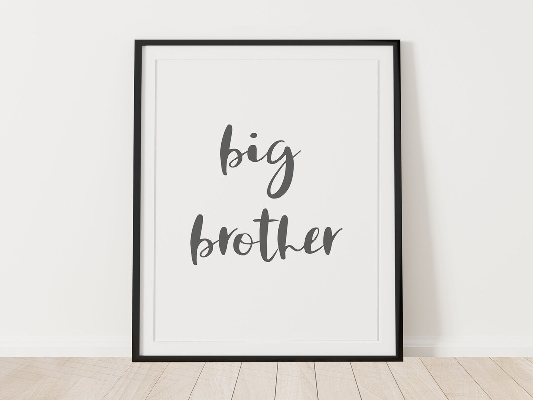 Editable Big Brother Poster | Printable Big Brother Announcement | Big ...
